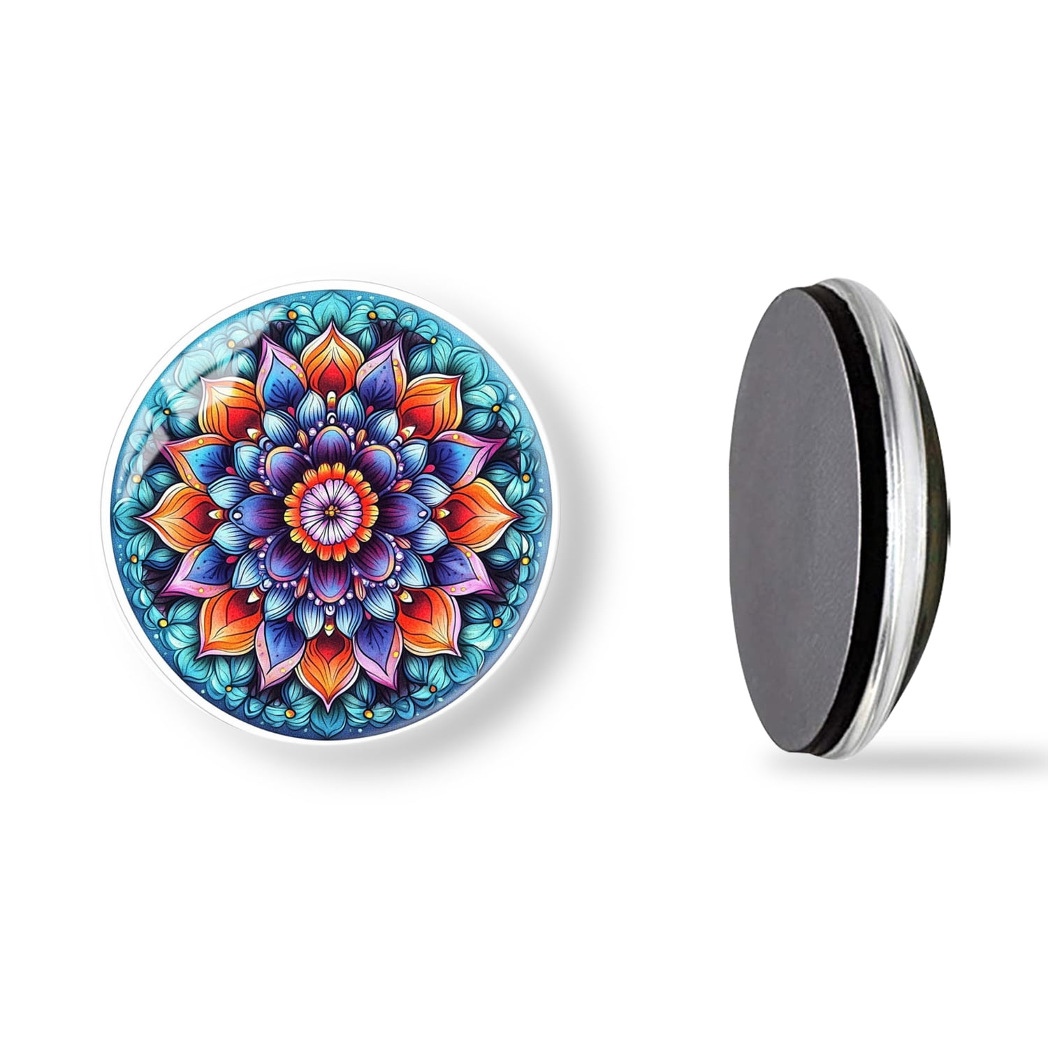 6Pcs Glass Refrigerator Magnet Magnetic Fridge Sticker,Decor for ...