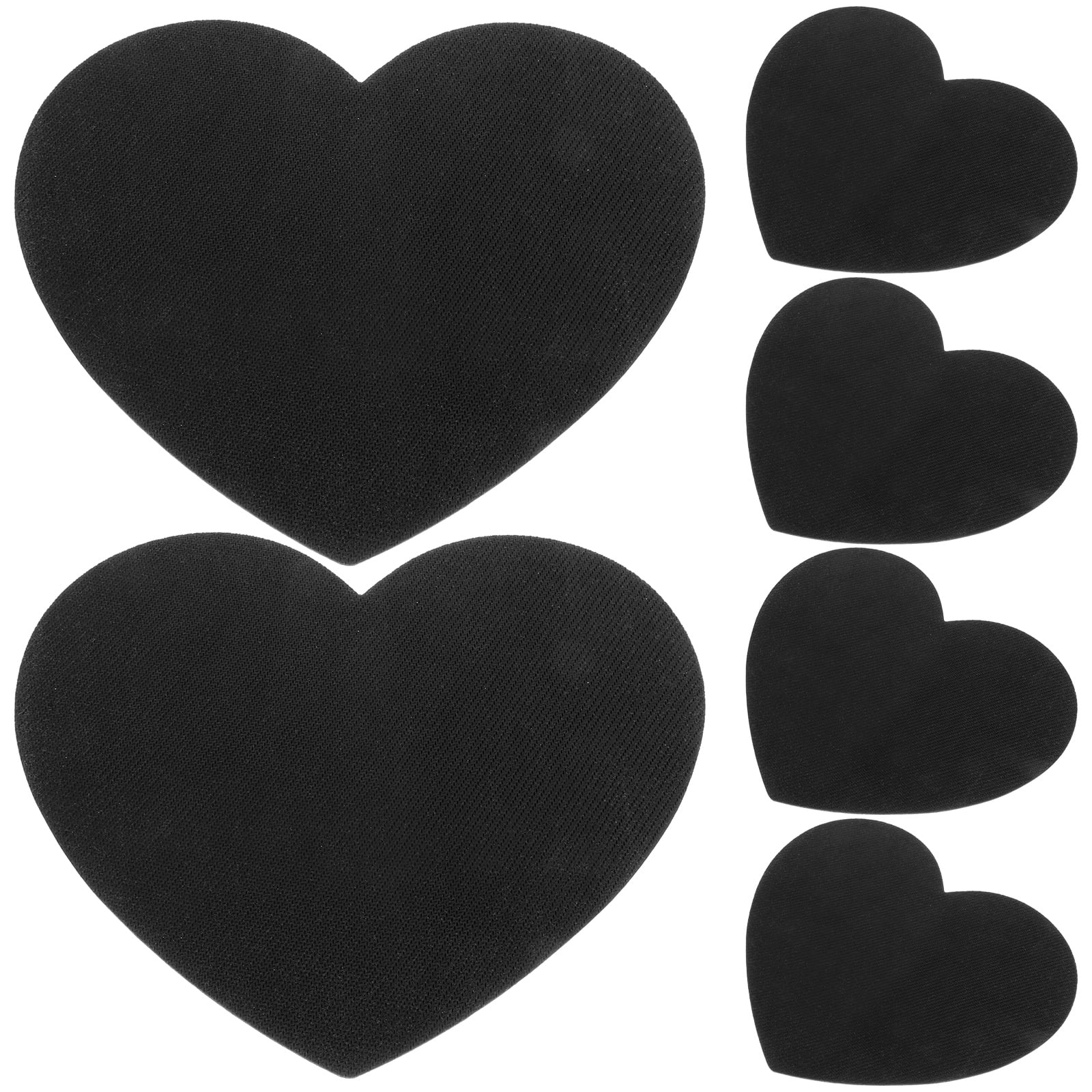 6Pcs Heart Blank Sublimation Mouse Pads Heat Transfer Mouse Pad Blanks ...