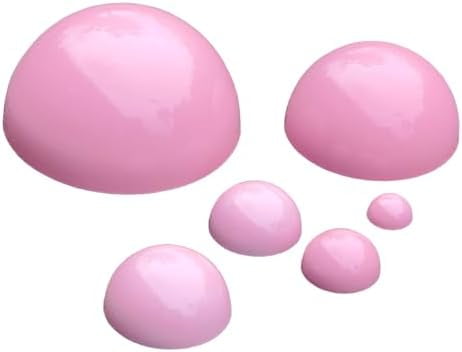 6Pcs Hemisphere Gazing Ball, Stainless Steel Mirror Polished Hollow ...