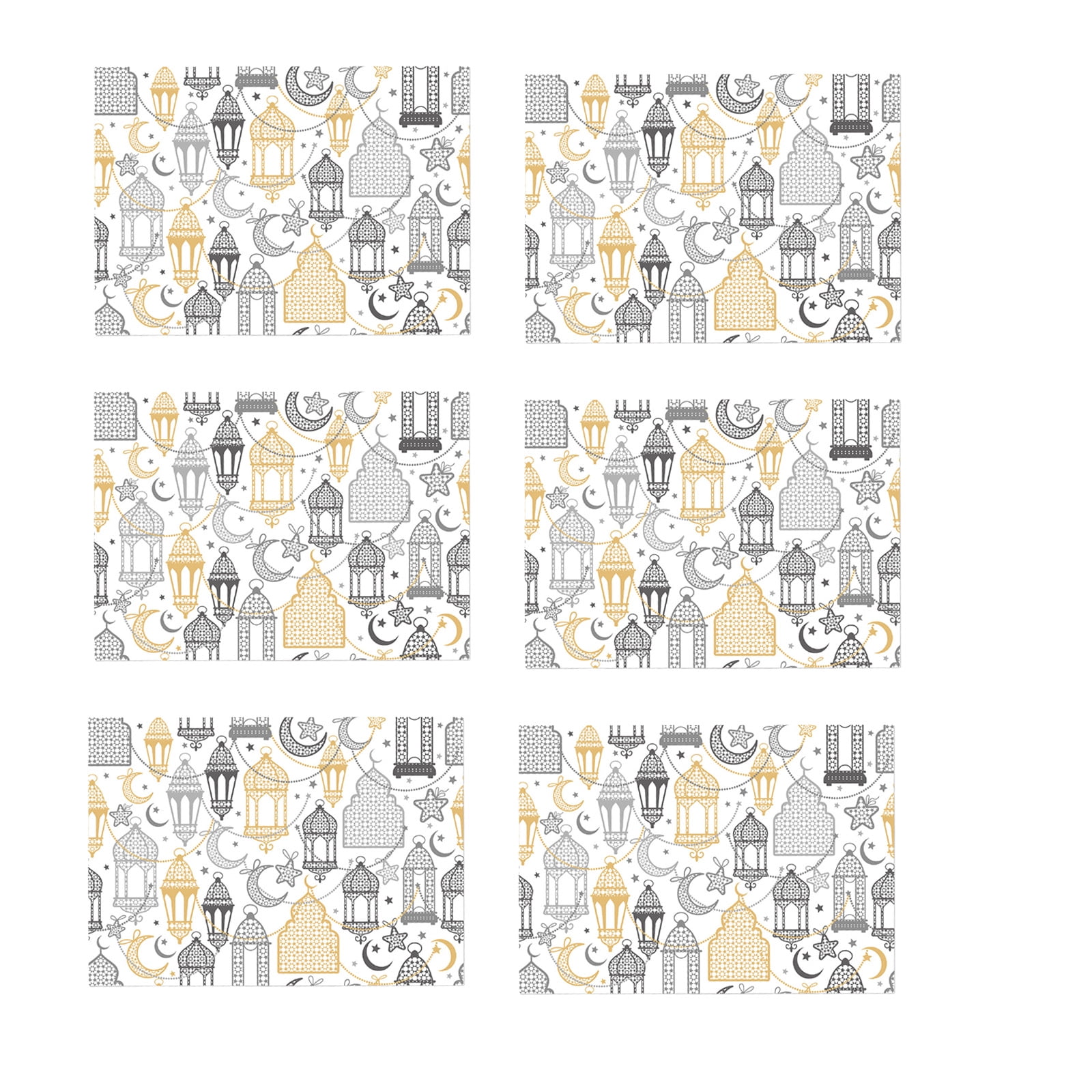 6Pcs Holiday Gift Wrapping Paper 70x50cm Large Craft Paper Sheet for ...