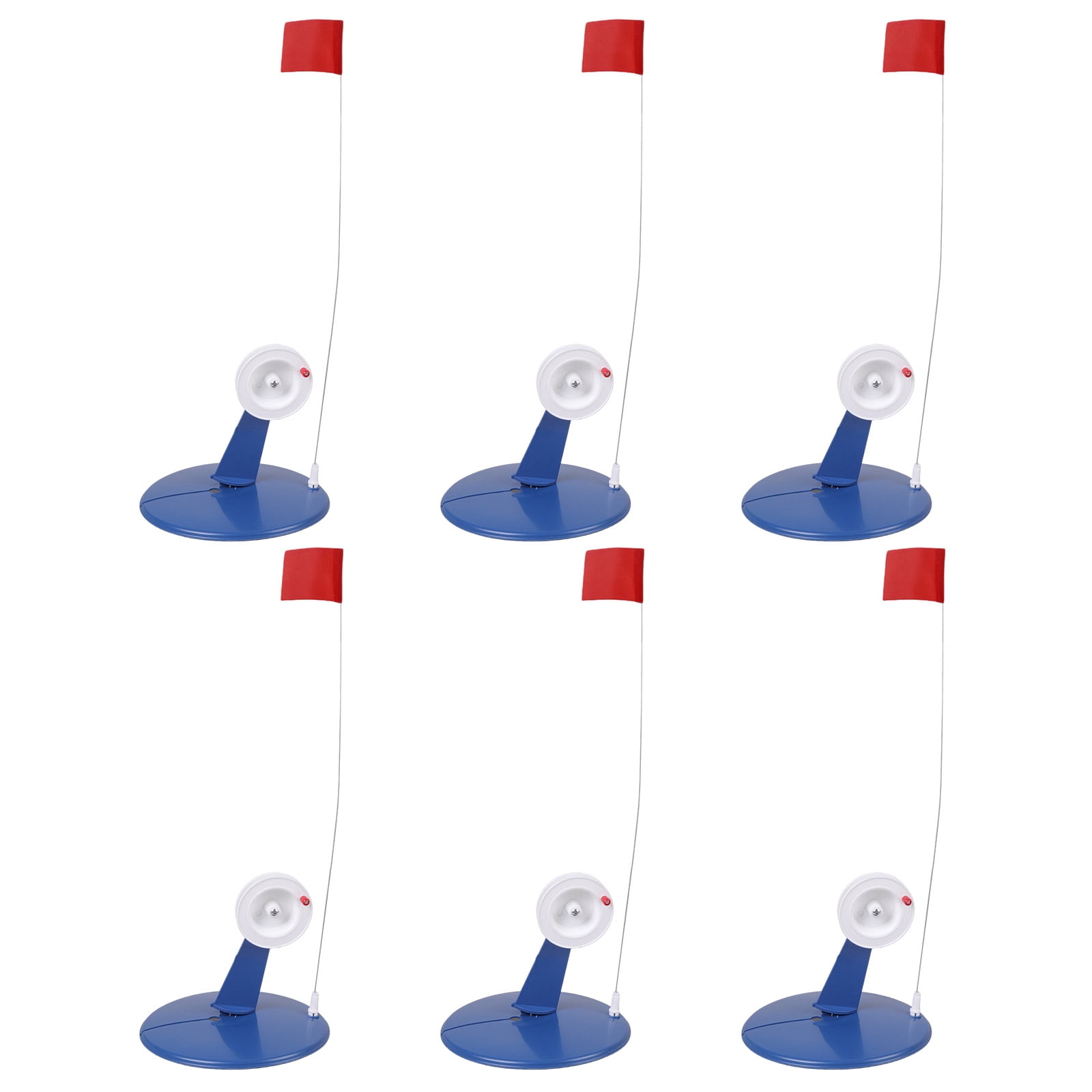 6Pcs Ice Fishing Tip Up Flags Winter Fishing Flags Ice Fishing Tip Up ...