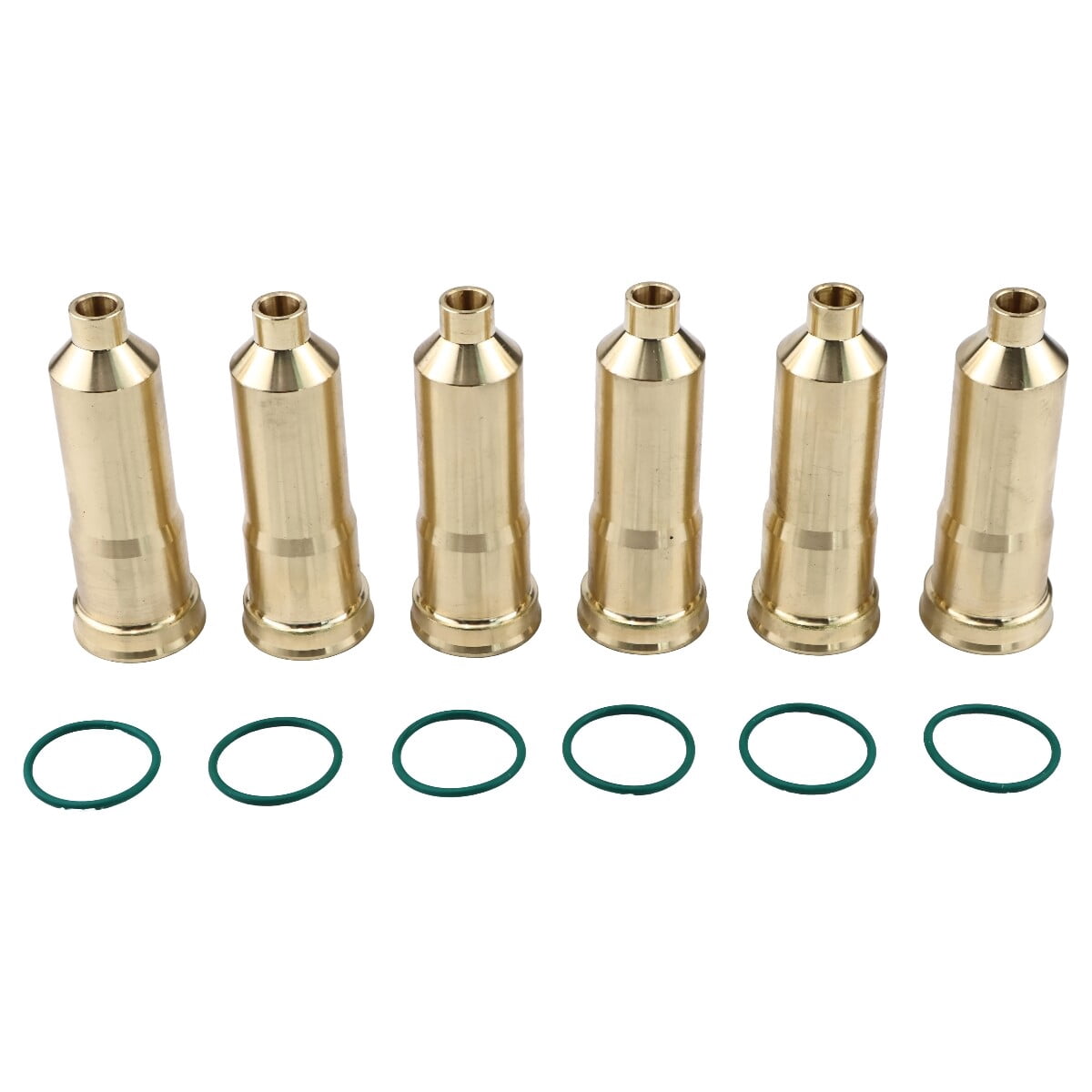 6Pcs Injector Sleeves 8-97602301-1 8976023011 for Isuzu 4HK1 6HK1 ...