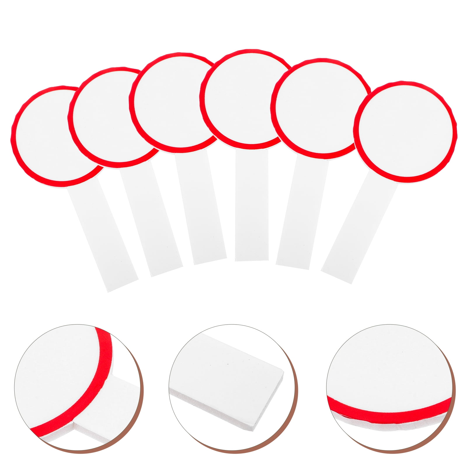 6Pcs Judges Writable Scoreboards Blank Scoreboards Voting Writing ...