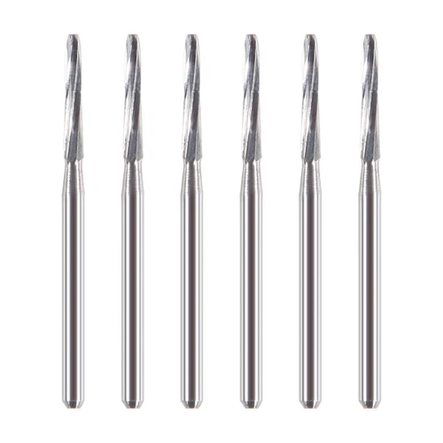 6Pcs/Kit Dental Tungsten Carbide Fg Burs Zekrya Drills Extraction Bur ...