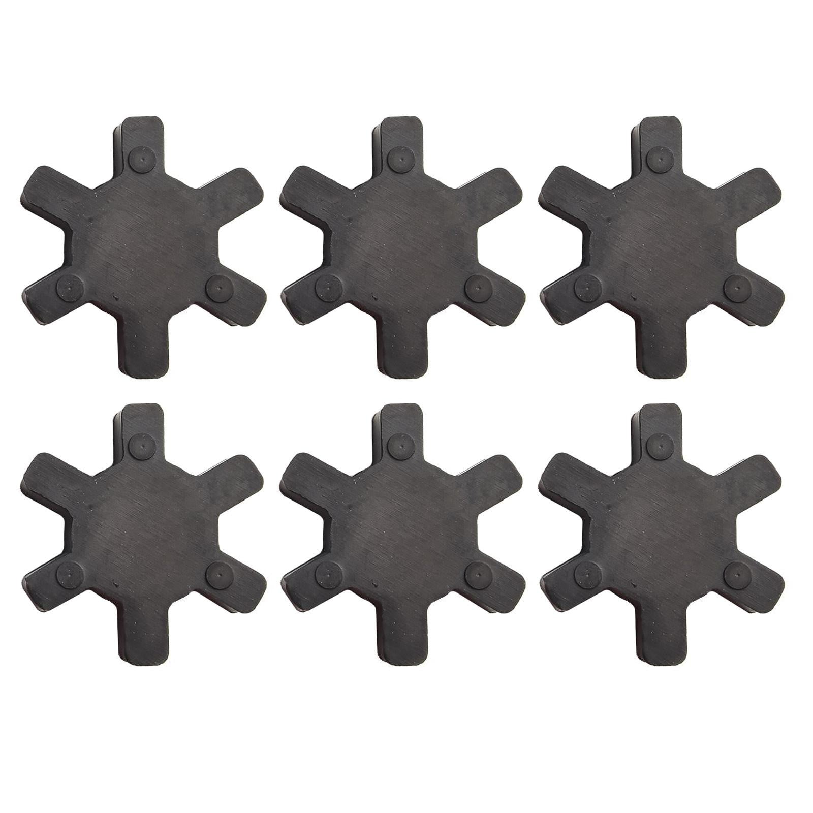 6Pcs L075 Rubber Spider Insert Fit L-075 for Lovejoy L-Jaw Coupling ...