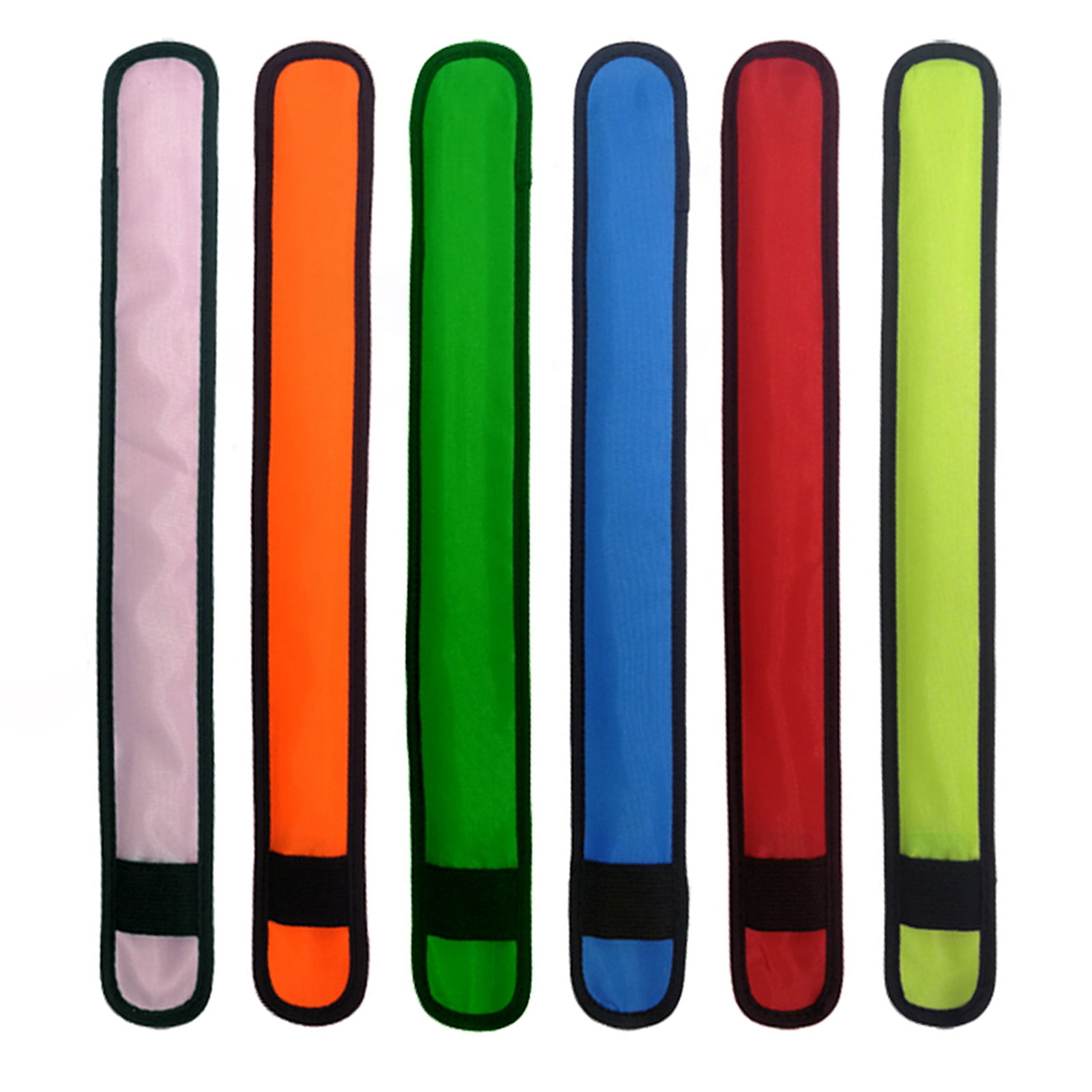 6Pcs LED Light Up Clap Wristband Glow In The Dark Clap Bracelet Running ...