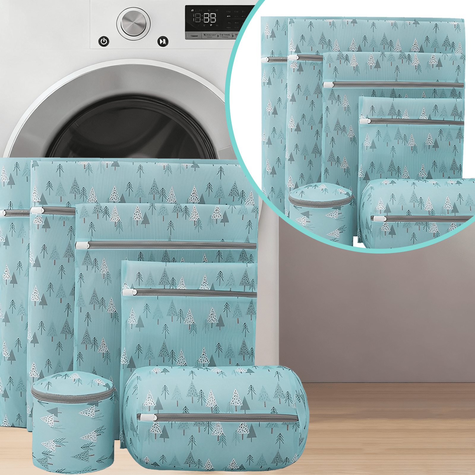 6Pcs Laundry Bag, Mesh Laundry Bags Laundry Bags Mesh Wash Bags, Shoe ...