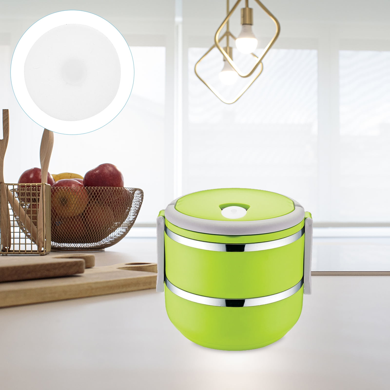 6Pcs Silicone Lids for Lunch Box Sealing Hole Plug Insulated Box Pad ...