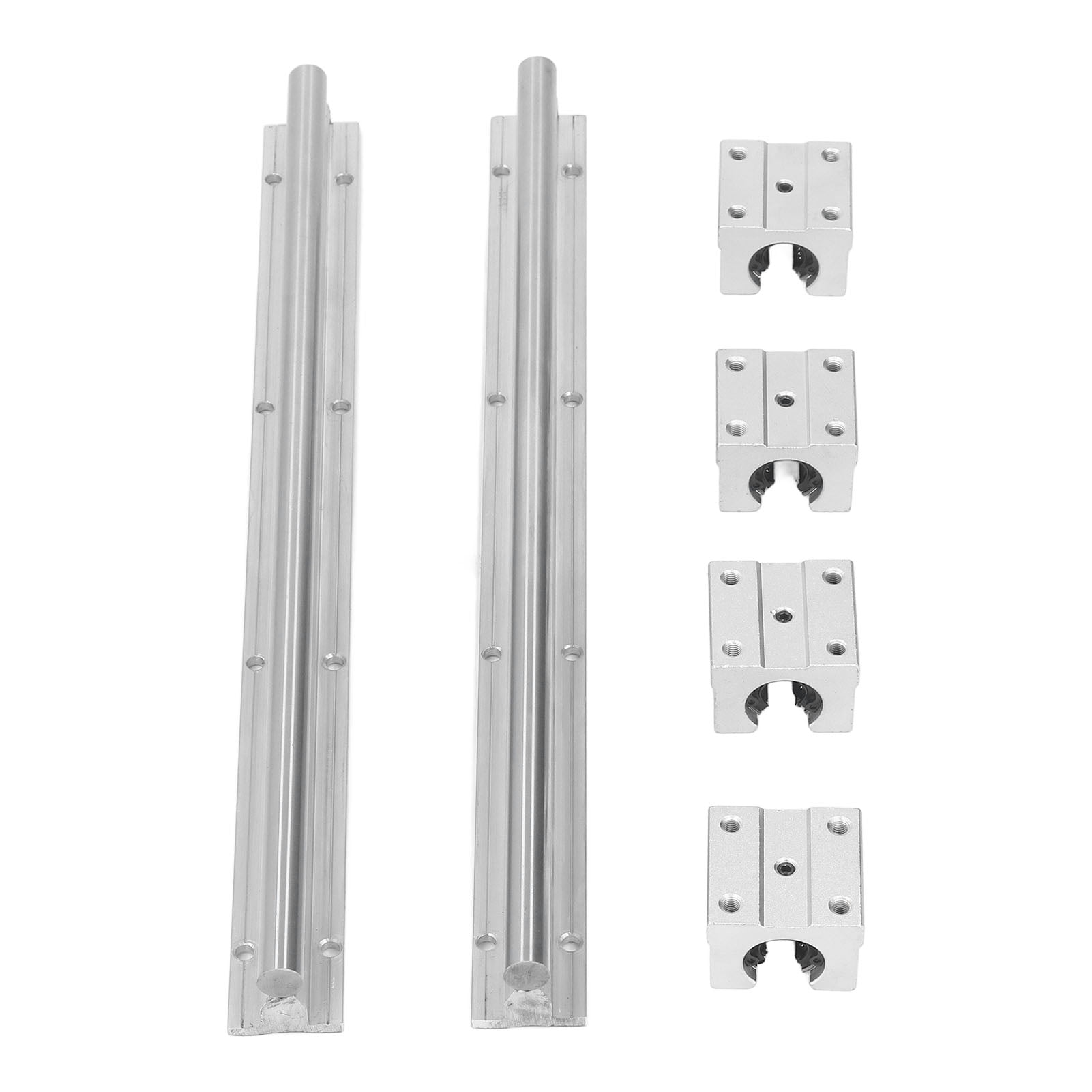 6Pcs Linear Motion Guide Rail Slider Block Set Strong Bearing Smoothly Accurate Placement Linear ...