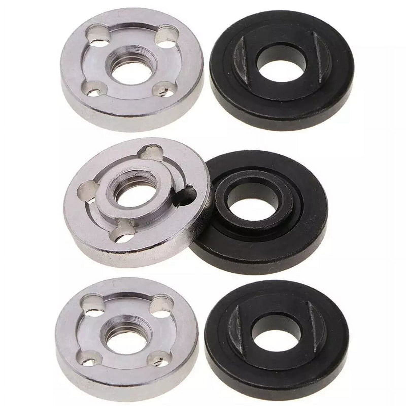6Pcs Lock Nuts Flange for 9523 Nut Inner Outer Kit Angle Grinder Tool 2 ...