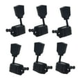 6Pcs Machines Head Knobs Replacement Semi Closed Tuning Pegs Keys Tuner ...