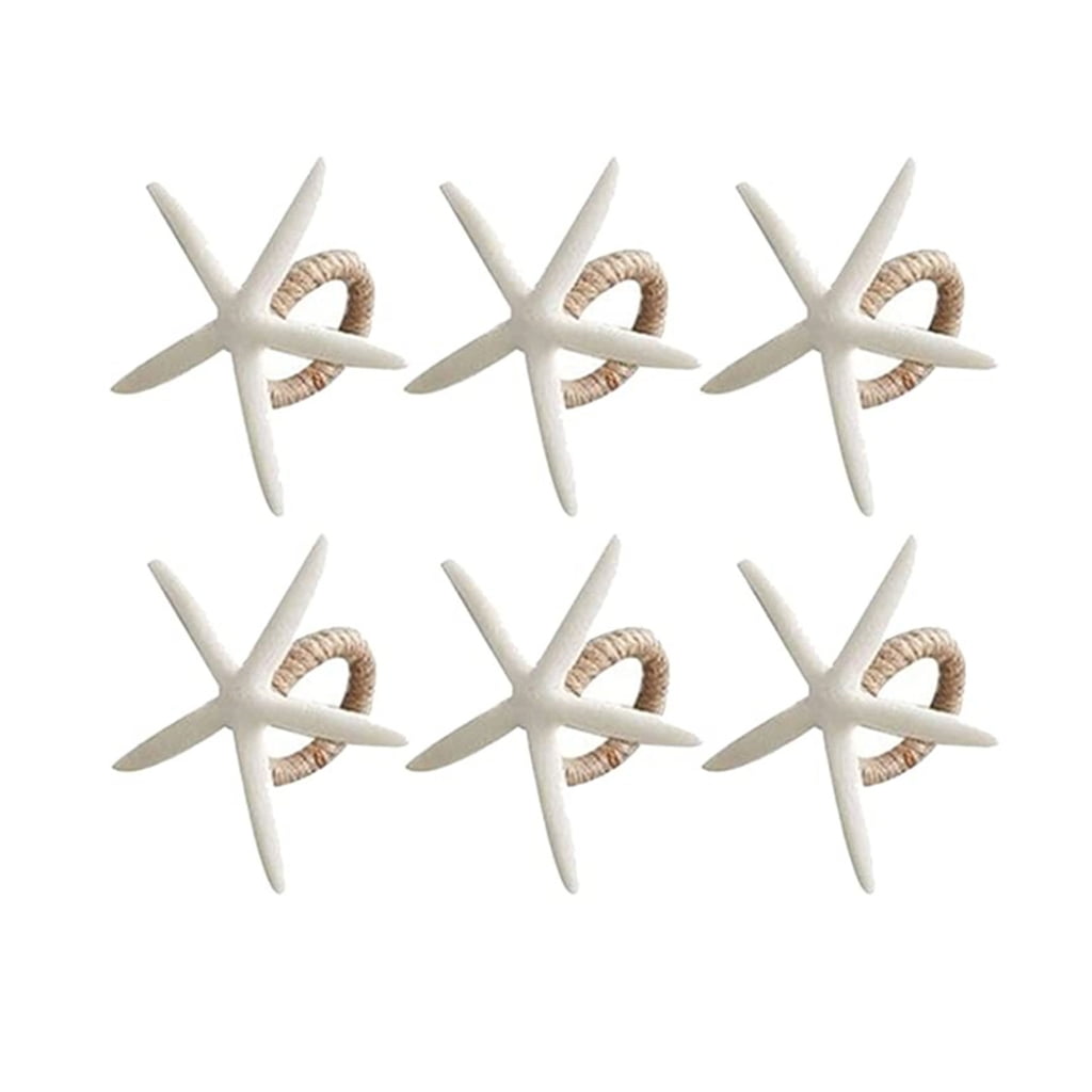 6Pcs Marine Life Napkin Rings Wedding Napkin Buckles for Dinner ...