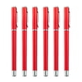 6Pcs Metal Ballpoint Pen Ballpoint Pen with Pen Clip Business Signing ...
