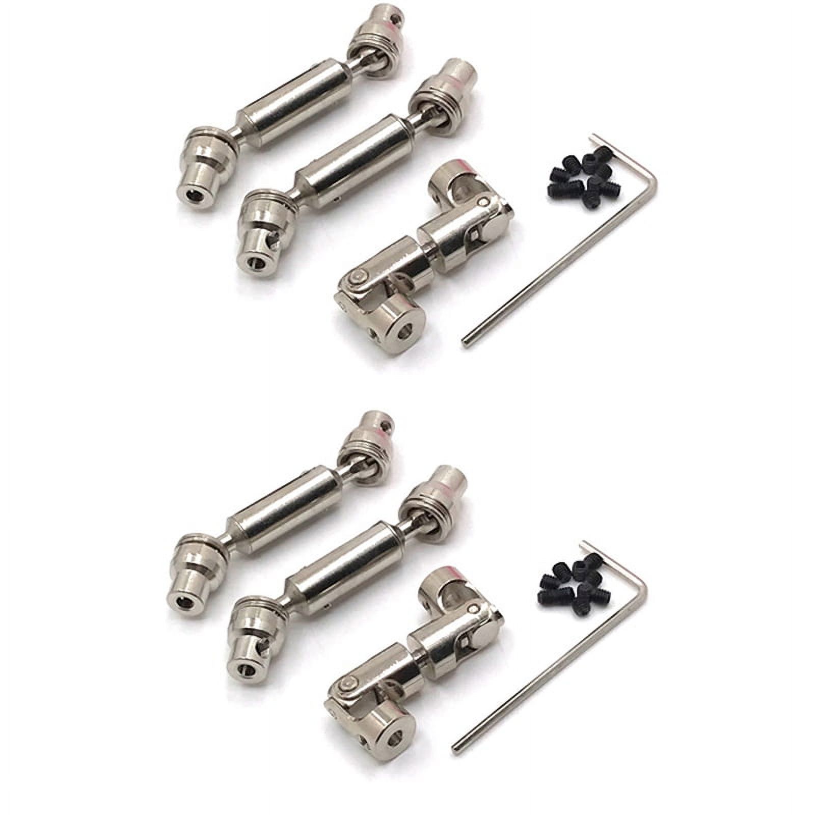 6Pcs Metal Drive Shaft CVD for B16 B36 Q60 Q63 Q64 MN77 FY004 6WD 6X6 1/16 RC Car Upgrade Parts ...