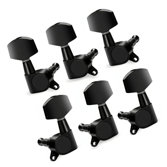 6Pcs Metal Guitar Tunings Key Machine Head Knob Guitar String Tunings ...