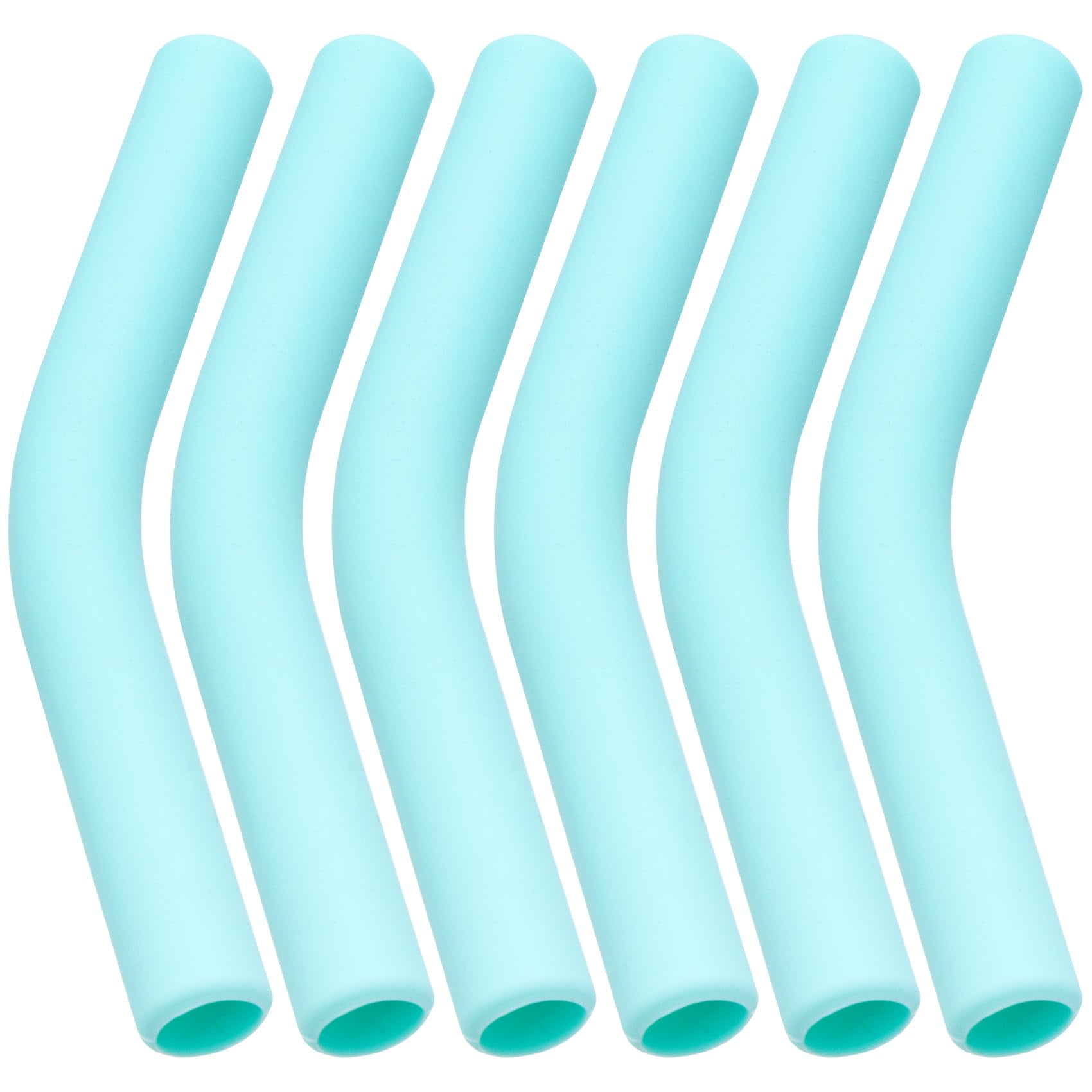 6Pcs Metal Straw Silicone Tips 5/16 IN Wide(8mm Outer Diameter) Food ...