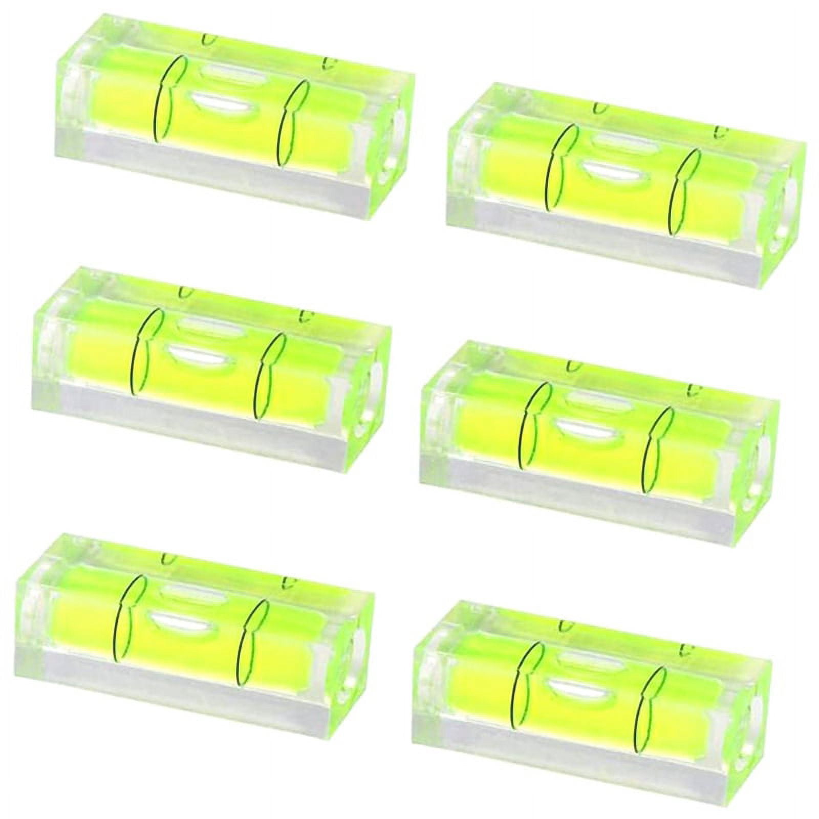 6Pcs Mini Bubble Spirit Level 10X10X29mm Square Levels for Wall Frames ...