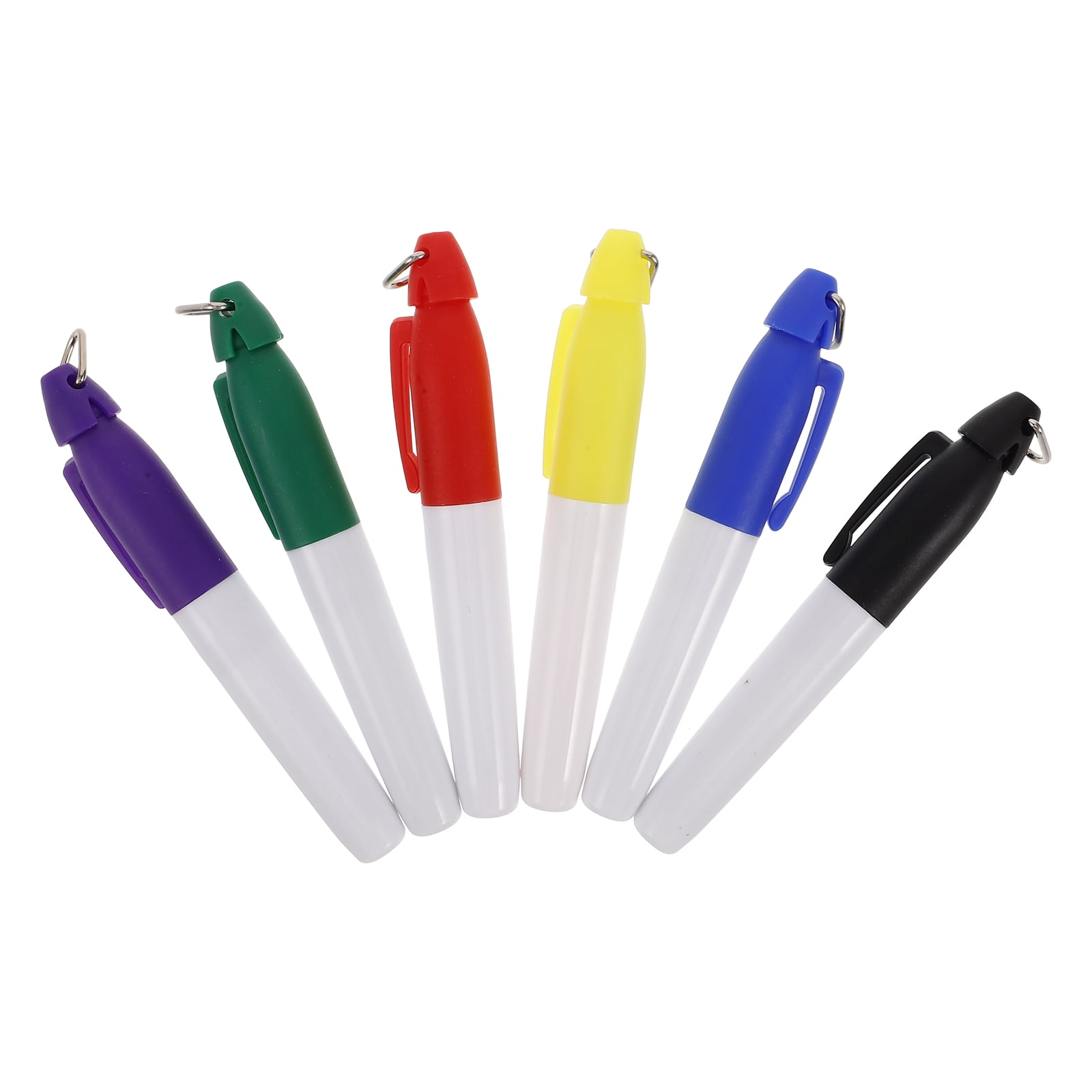 6Pcs Mini Golf Ball Marker Pens Set Colored Markers for Golf Ball Line ...