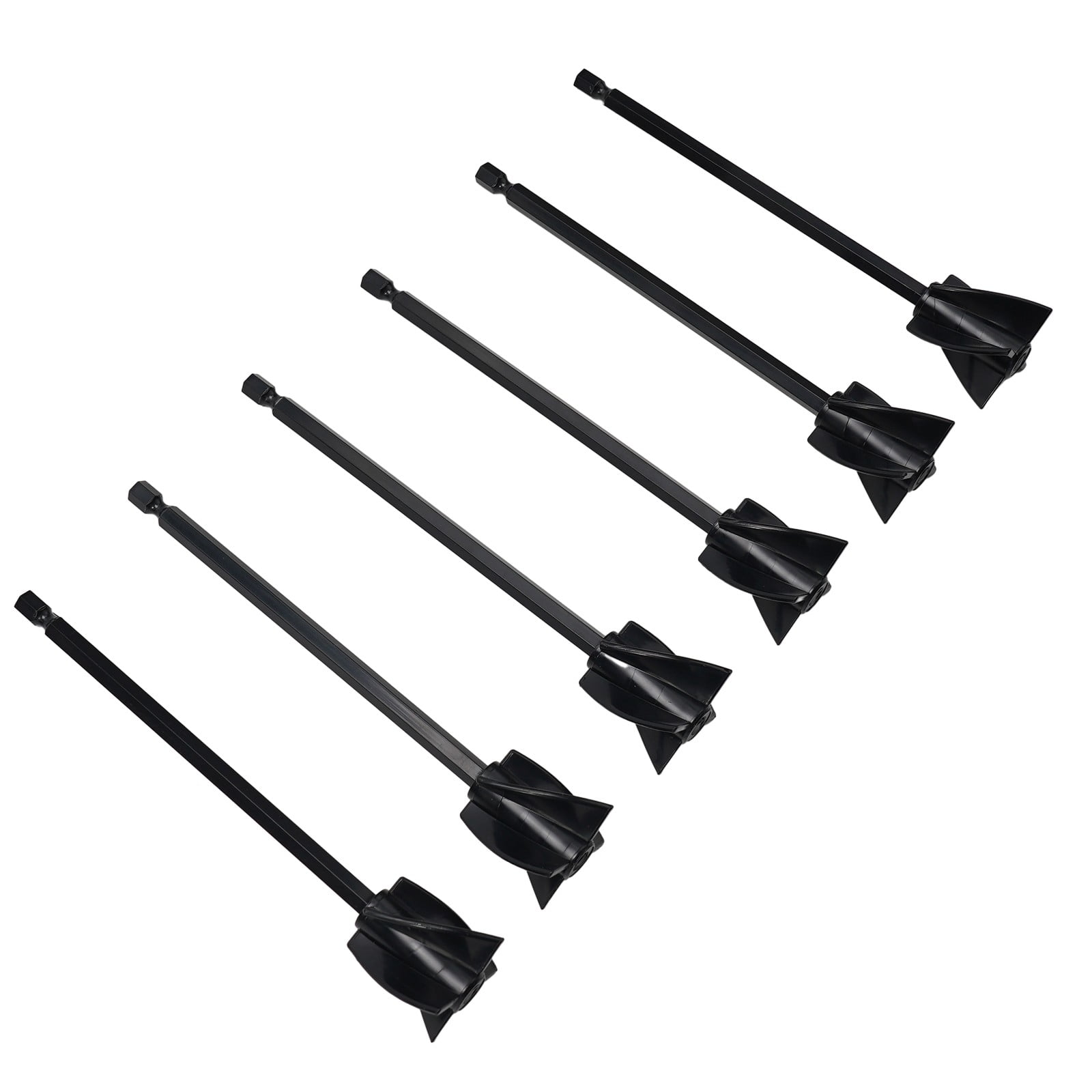 6Pcs Mixer Attachment Drill For Resin,Epoxy Mixer Mixing Rod Drill ...
