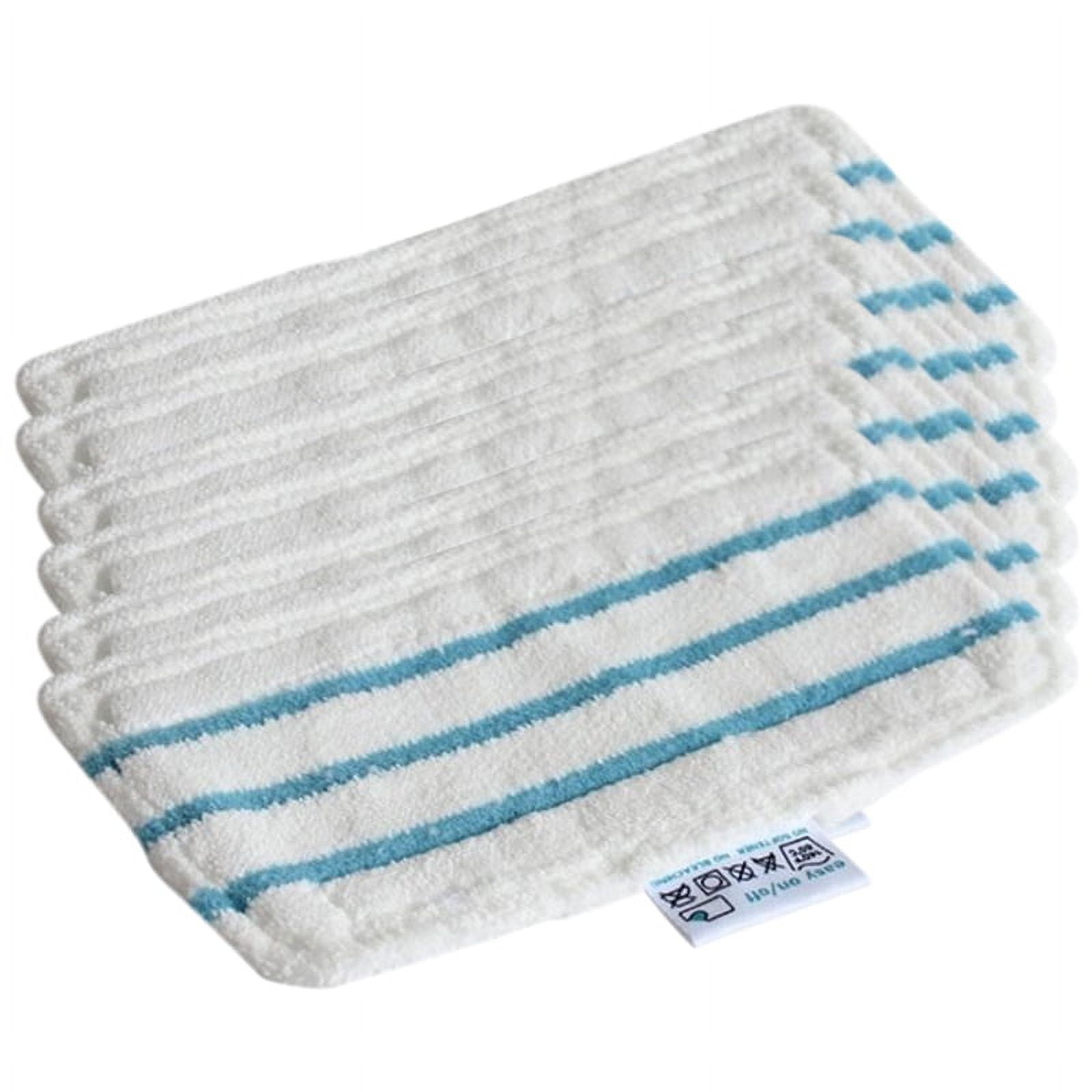 6Pcs Mop Pads for Black & Steam Mop FSM1610 FSM1630 Washable - Walmart.com
