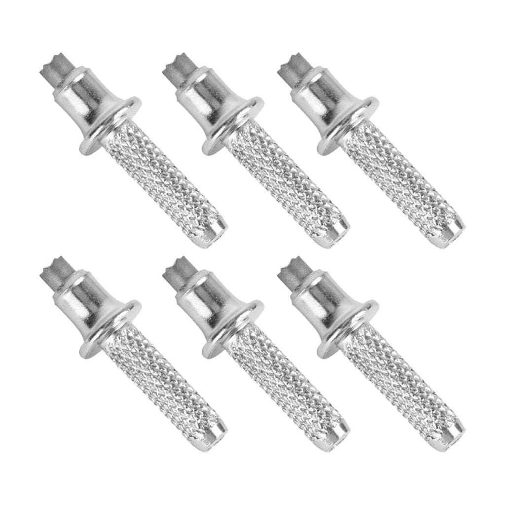 6Pcs Mountaineering Stick Tip Metal Trekking Feet Replacement Trekking ...