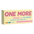 6Pcs Multicolor Acrylic Gel Pen 0.8mm Needle Tip Retractable Gel Pen ...
