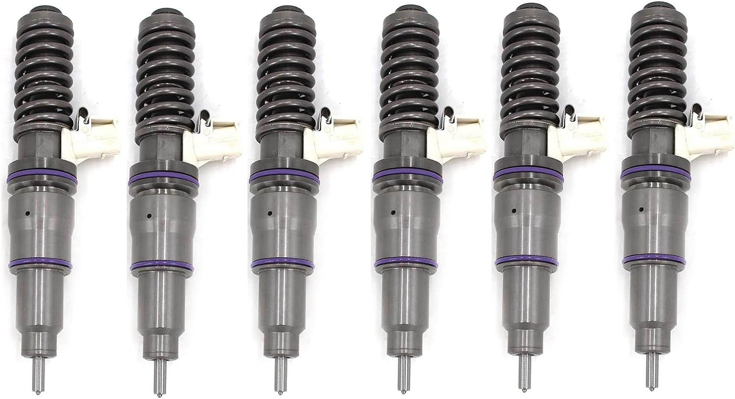 6Pcs New Fuel Injector Compatible with Volvo D13 D16 Engine Excavator ...