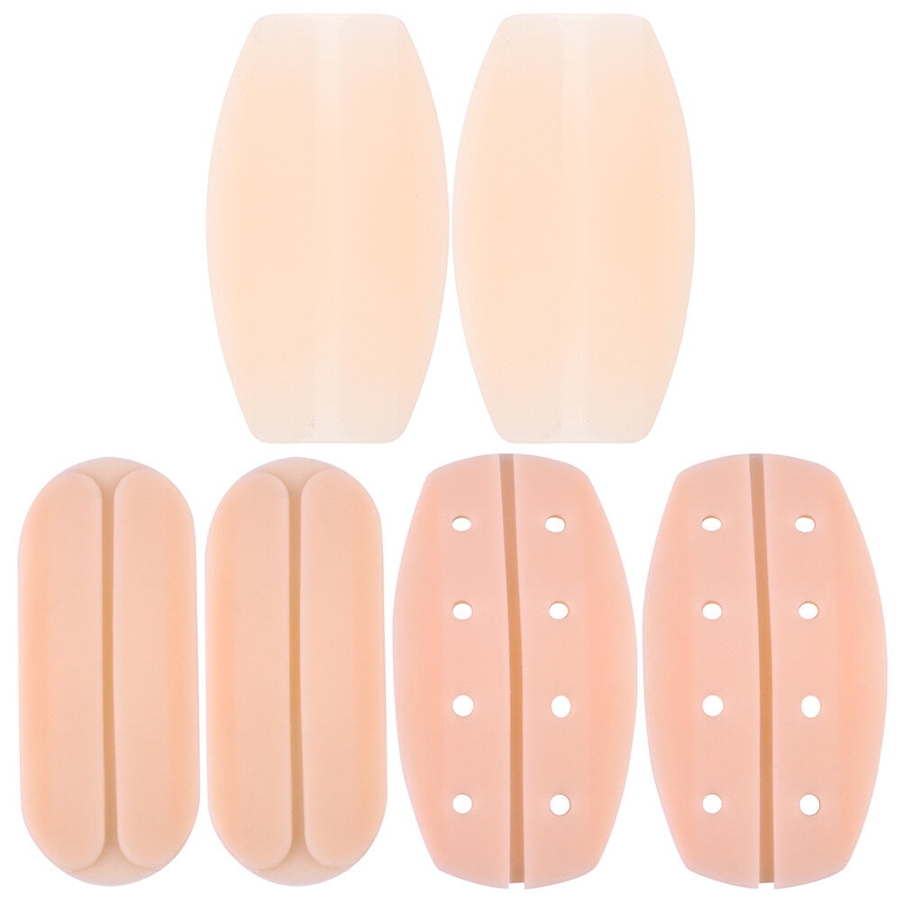 6Pcs Non-slip Shoulder Pads Reusable Bra Strap Holders Invisible ...