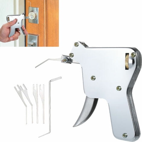 6Pcs Padlock Repair Tool Set Door Opener Locksmith Practice Pick Tool ...