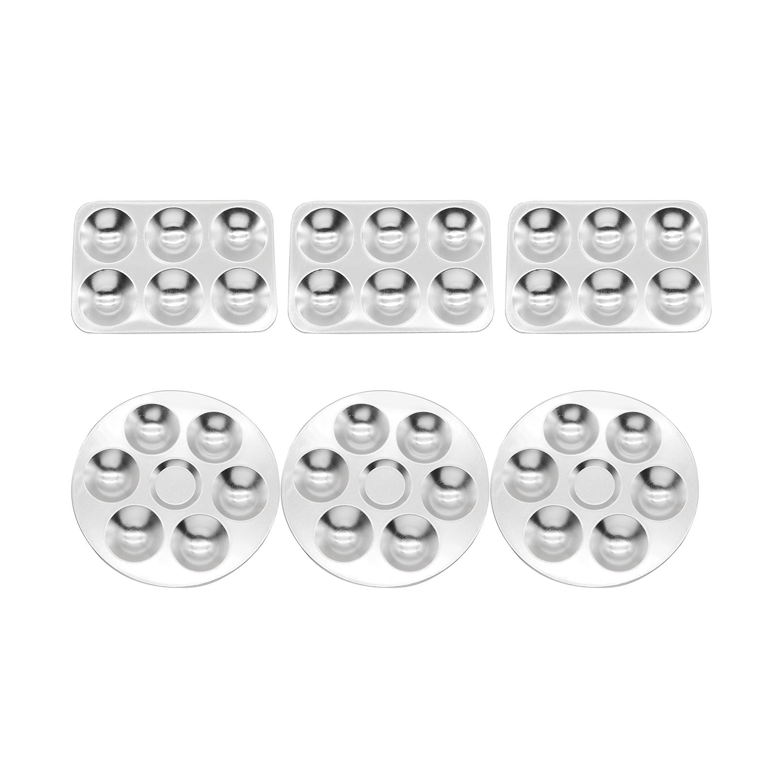 6Pcs Paint Palette Paint Color Mixing Tray Painting Tray Paint Holder ...