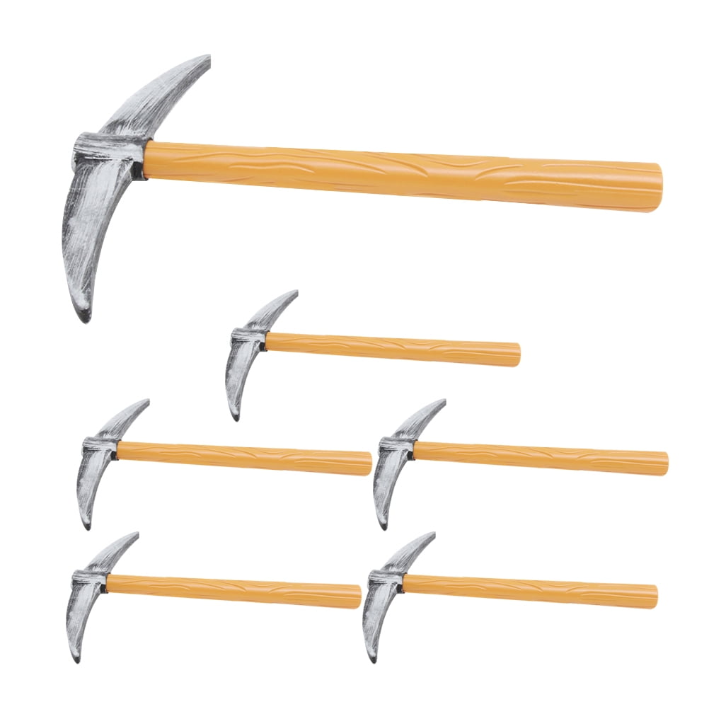 6Pcs Pickaxe Toy Dwarf Pickaxe Costume Prop Stage Performance Props ...