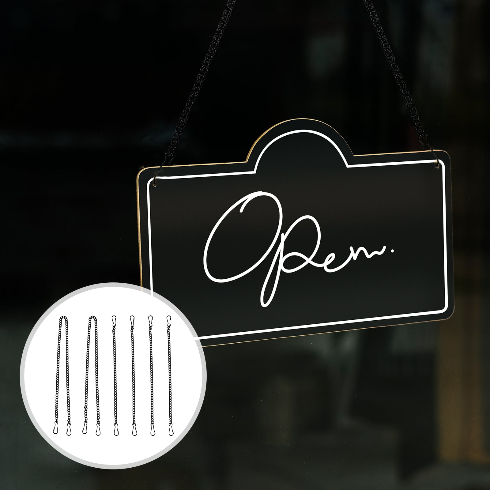 6Pcs Plant Chains Small Chains Picture Hanging Chain Plant Hangers ...