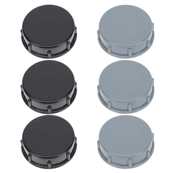 6Pcs Plastic Pipe Caps Drain Pipe Caps Protective Covers Durable Pipe ...