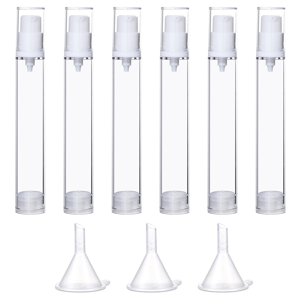 6Pcs Plastic Sample Perfume Spray Bottles Travel Fine Mist Atomizer ...