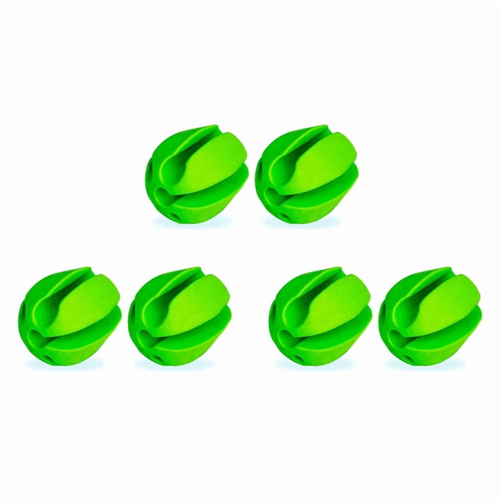 6Pcs Portable Fishing Rod Fixed Ball, TPE Fishing Rod Clamp Silicone ...