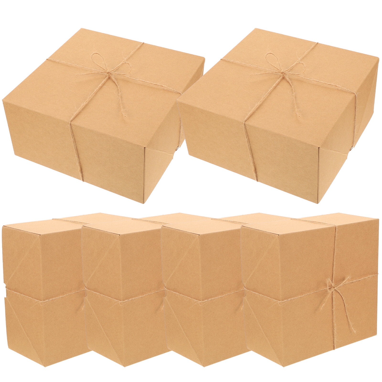 6Pcs Present Storage Containers Gift Wrapping Box Gift Storage Boxes ...