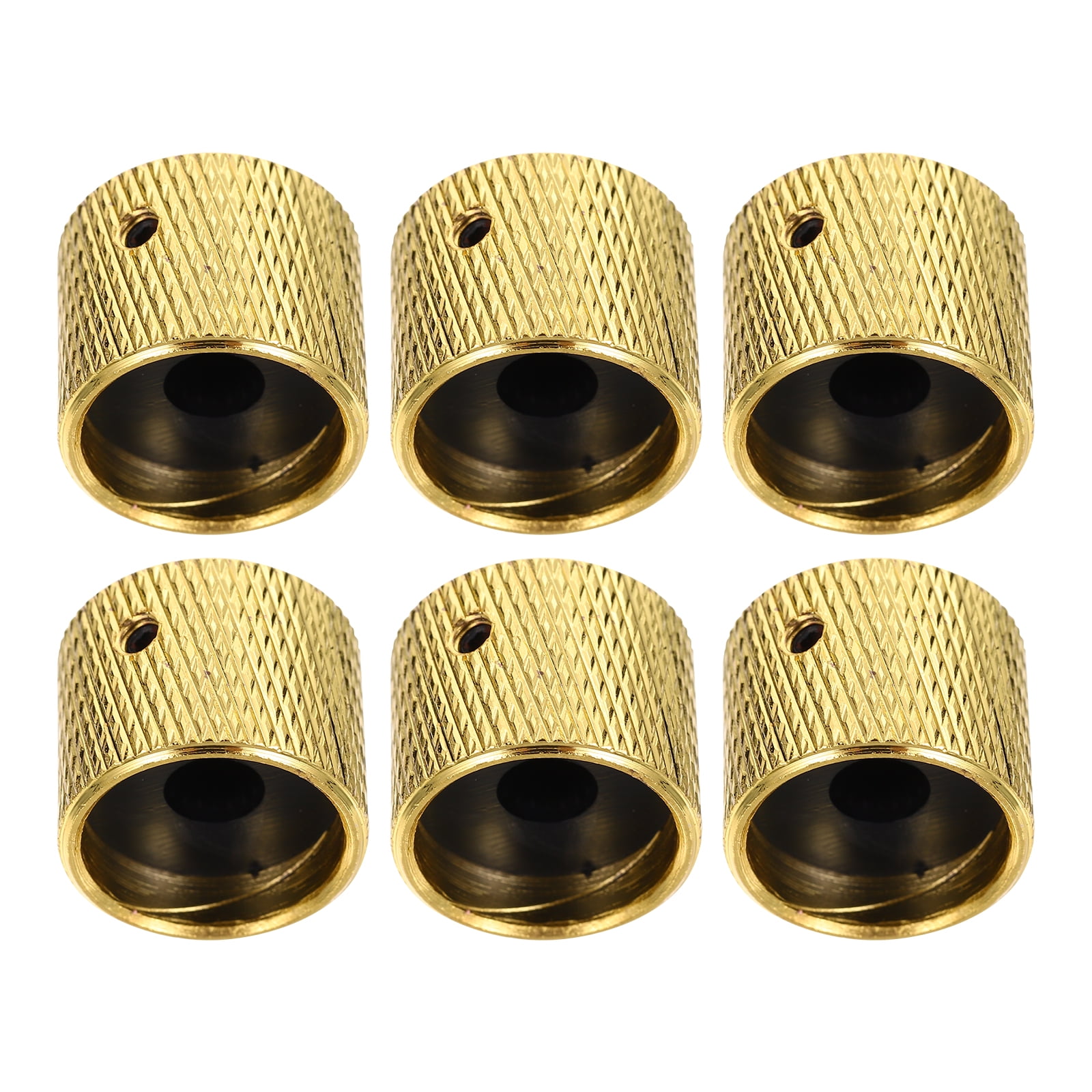 6Pcs Professional Electric Guitar Bass Volume Knobs Potentiometer Knobs ...