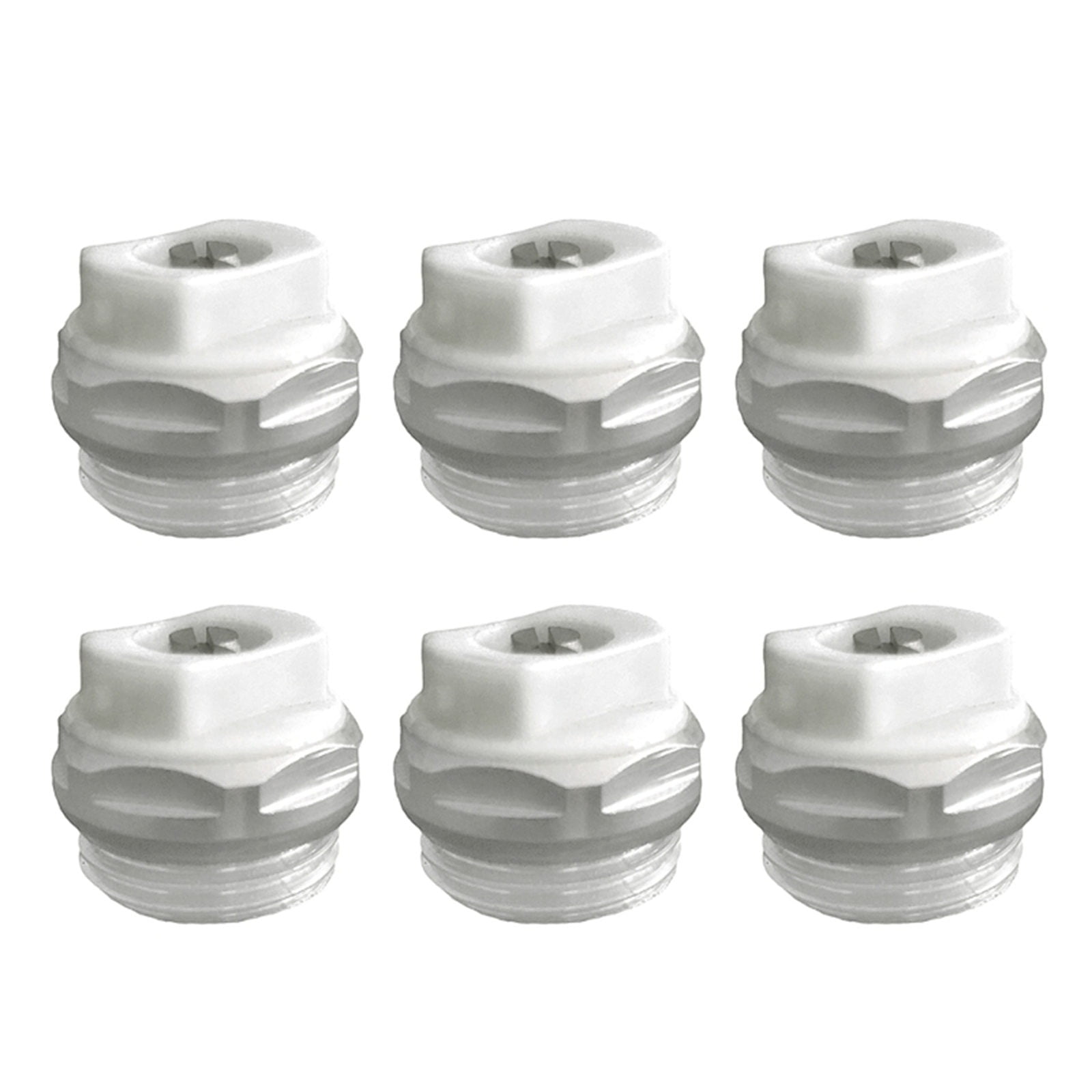 6Pcs Radiator Air Release Valves Sealing Radiator Bleed Valves 3/8Inch ...