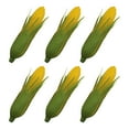 6Pcs Realistic Fake Corn Simulation Corn Simulation Vegetable for ...