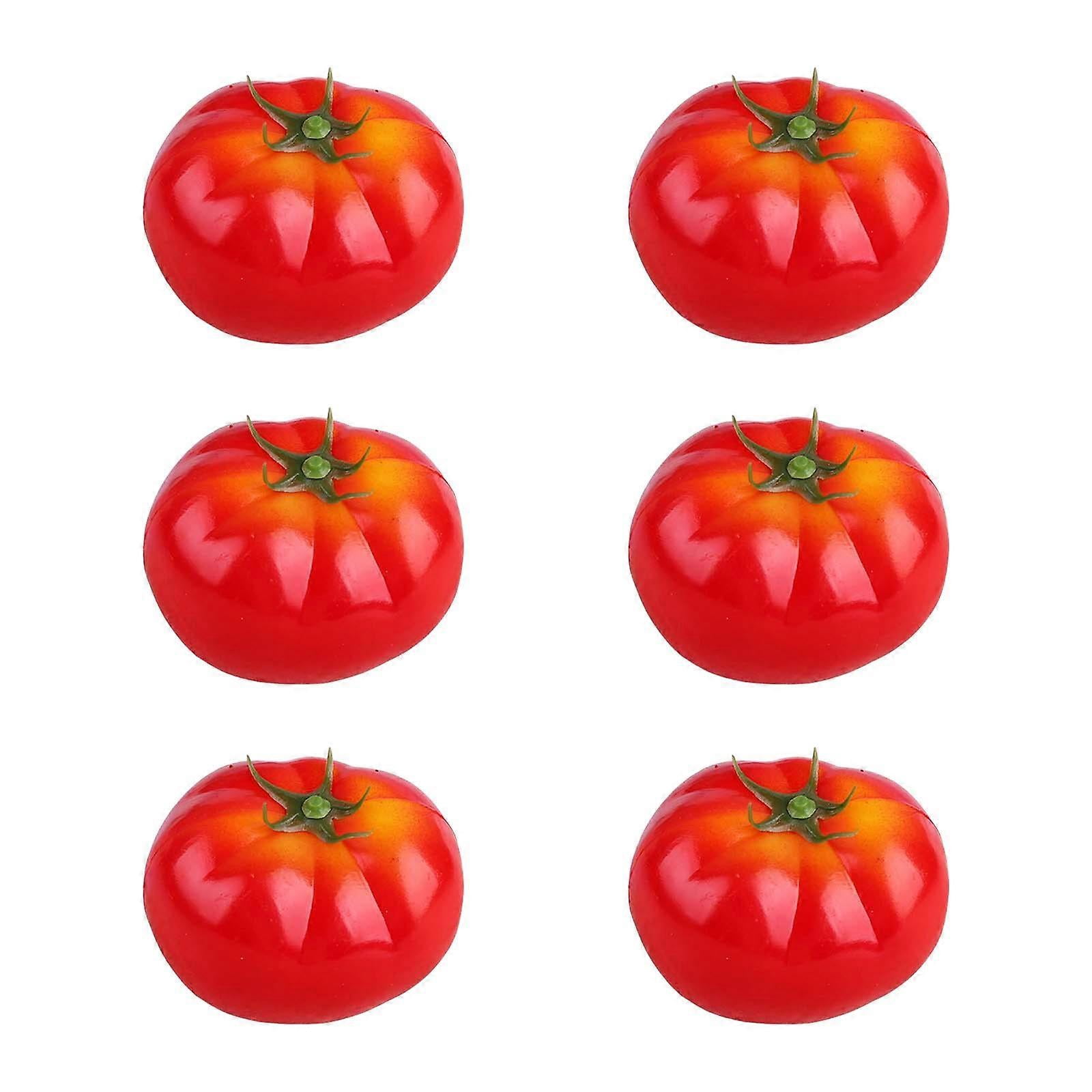6Pcs Realistic Simulation Vegetable Models Artificial Vegetable Toy ...