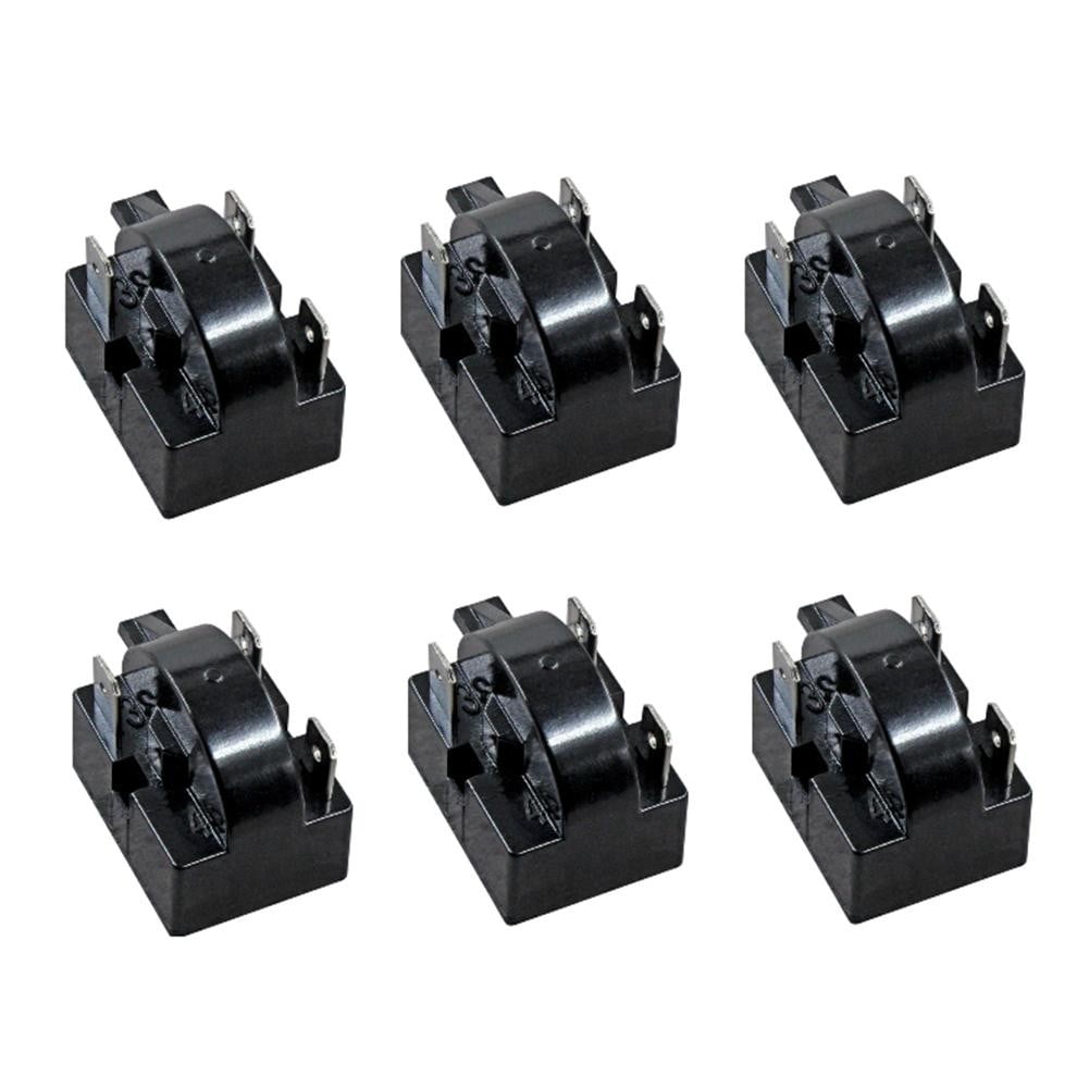 6Pcs Refrigerator For Ptc Start Relay Kit, 3 Pin 22 Ohm For Air ...