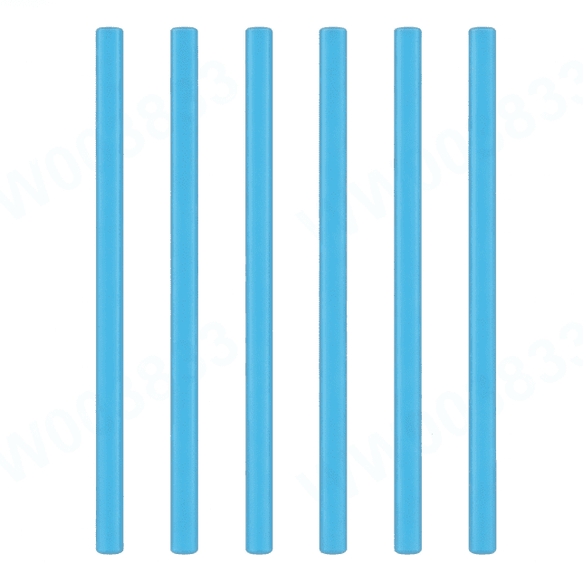 6Pcs Replacement Straws for Water Bottle, Reusable Silicone Washable ...
