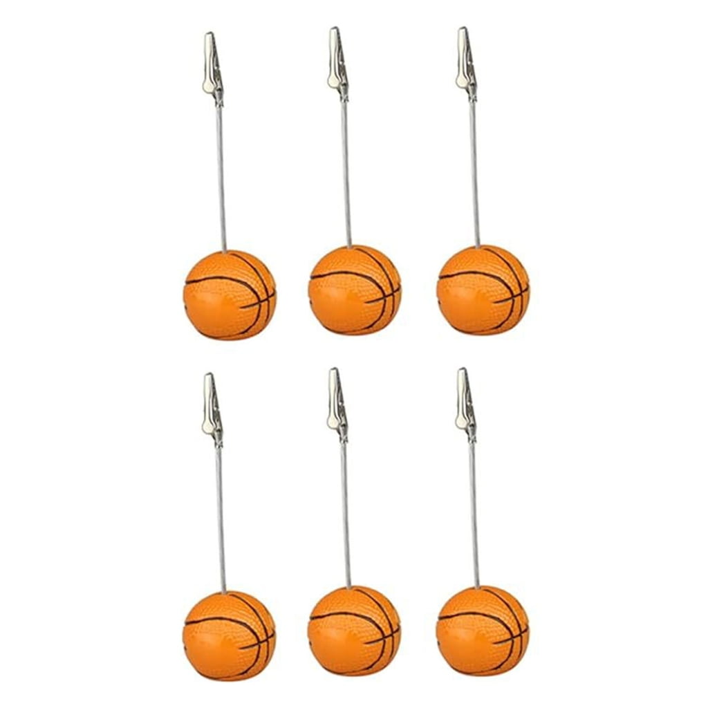 6Pcs Resin Card Holders Memo Clip Holders Table Number Clip Holders ...