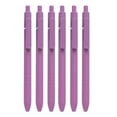 6Pcs Retractable Ballpoint Pen Refillable Business Signing Pen 0.5MM ...