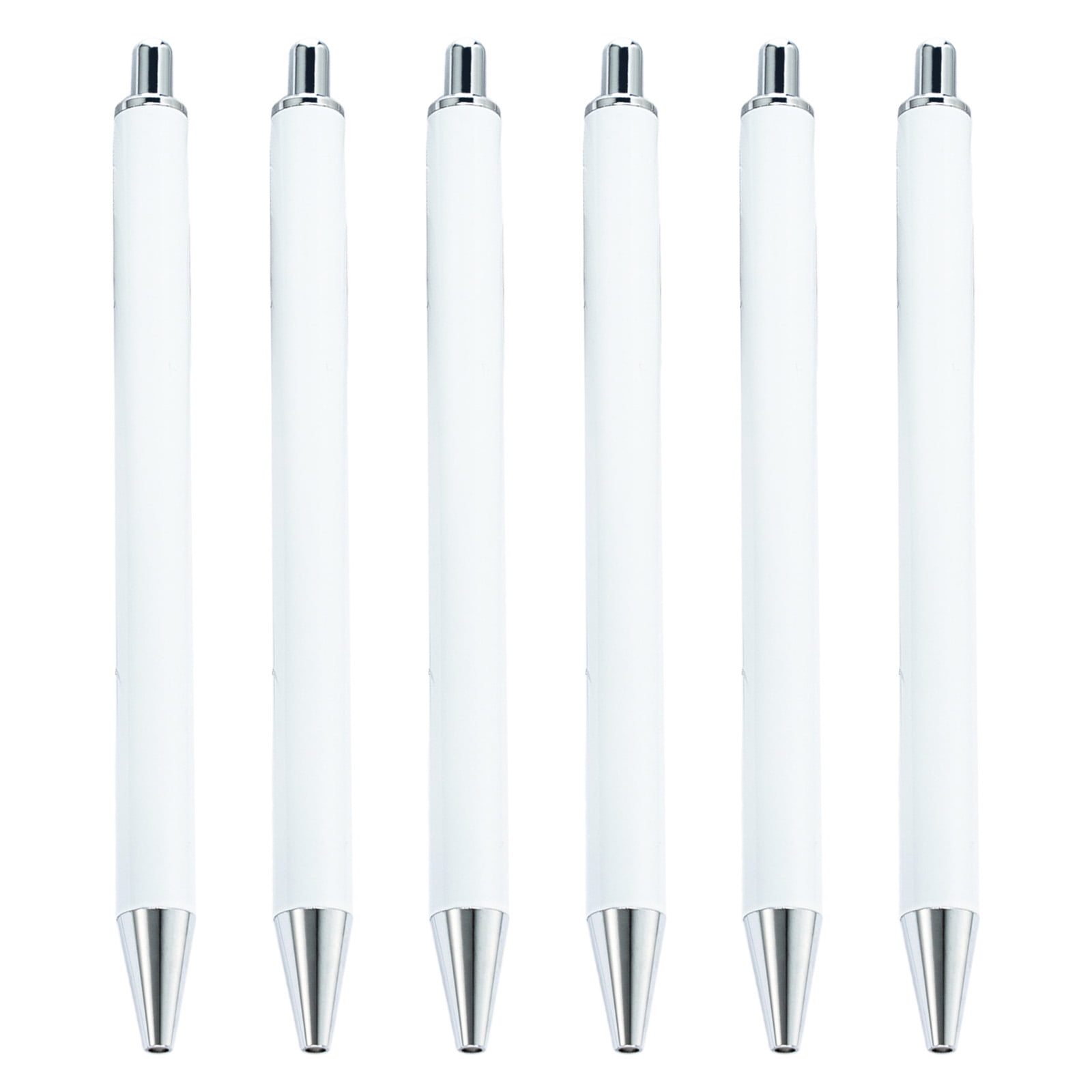 6Pcs Retractable Ballpoint Pen Signing Pen Ballpoint Pen Business Pen ...