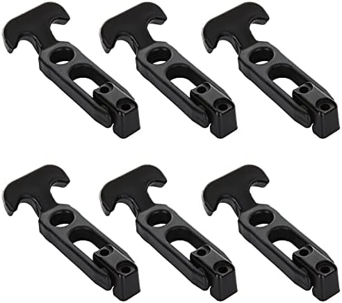 6Pcs Rubber Latches Flexible T Handle Draw Latch 4.3 Inch Hasp Draw ...