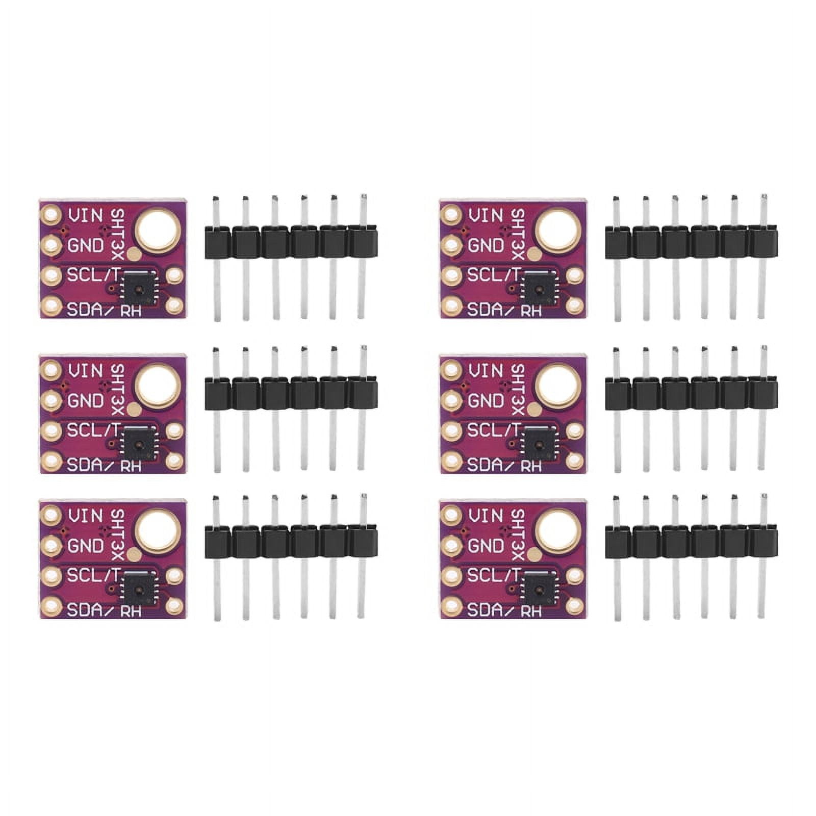 6Pcs SHT31D Temperature Humidity Sensor Digital Output Sensor Module IIC I2C Interface 3.3V for ...