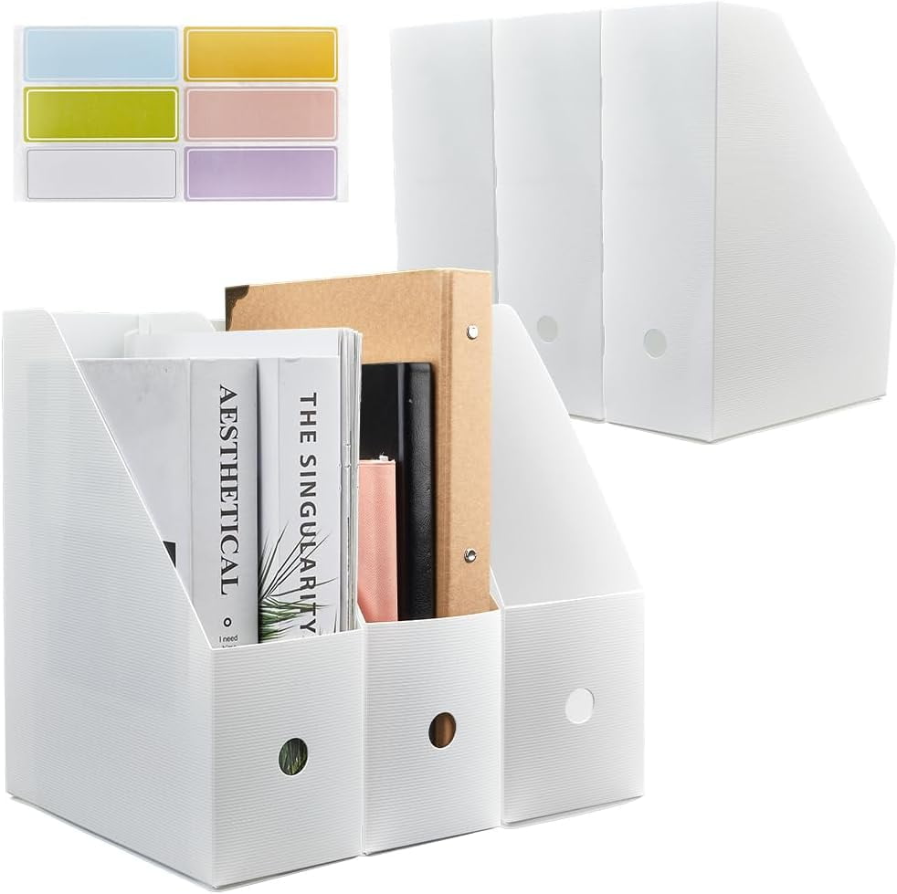 6Pcs Scrapbook Paper Holder Vertical Scrapbook Paper Storage Organizer ...