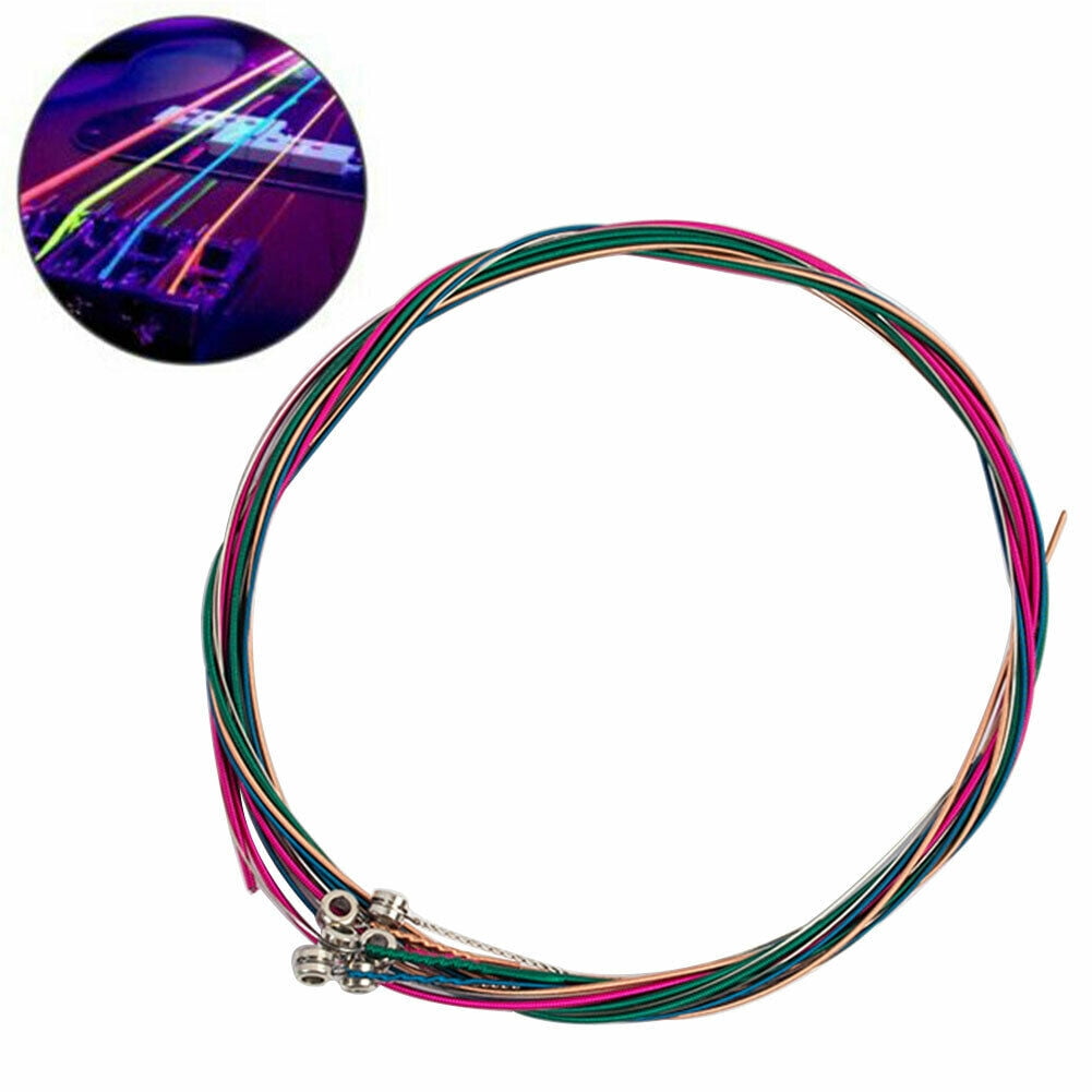 6Pcs/Set Acoustic Guitar String Replacement Steel String for Musical ...