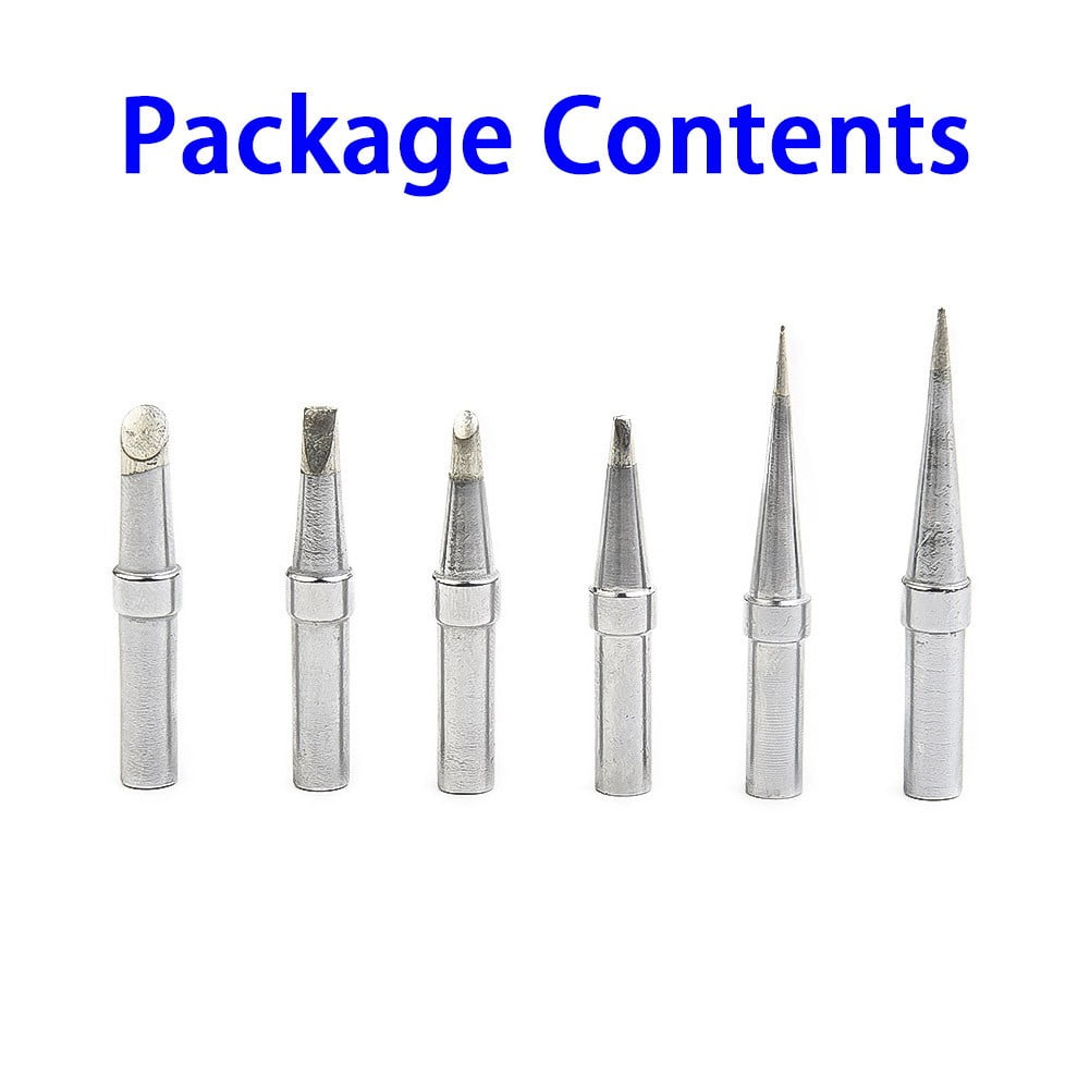 6Pcs/Set Replacement ET Soldering Iron Tips For Weller WE1010NA WESD51 ...
